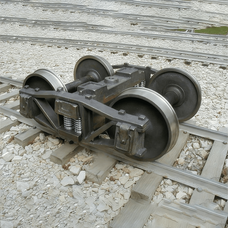 Meter Gauge 20 Tons Axle Load Railway Freight Bogie from China ...